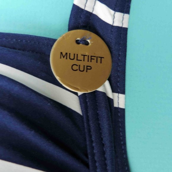 Nip Tuck | Swim | Nip Tuck Swim Multicup Bra Striped Bathing Suit ...